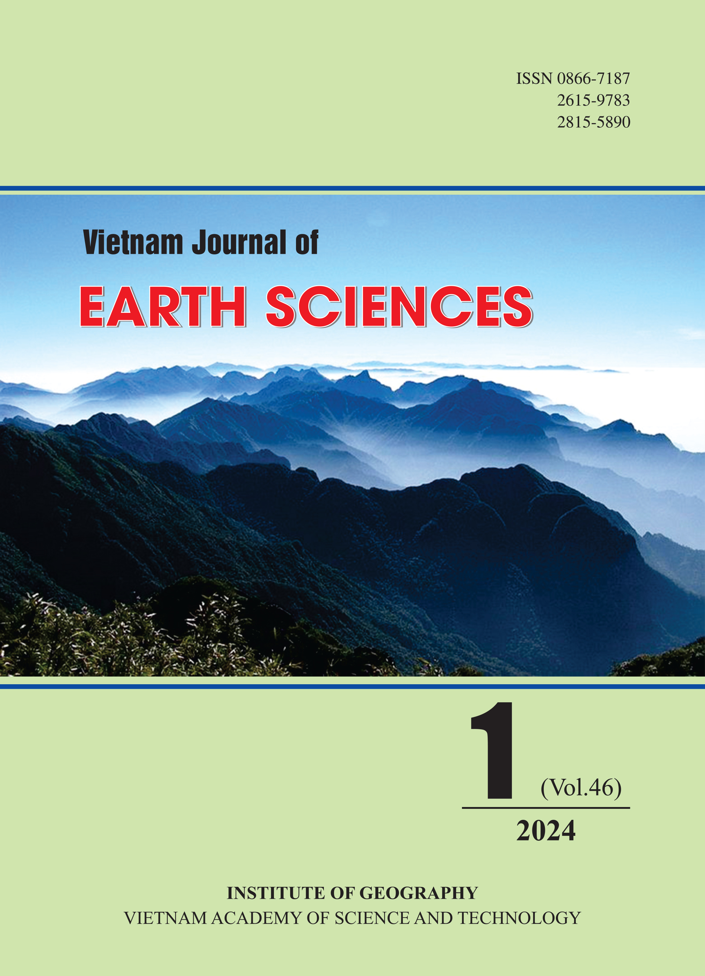 Vietnam Journal of Earth Sciences